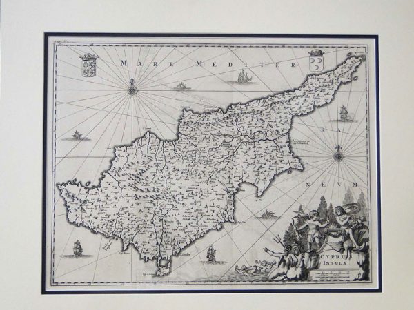 Cyprus Maps Antique Cyprus Maps - Diachroniki